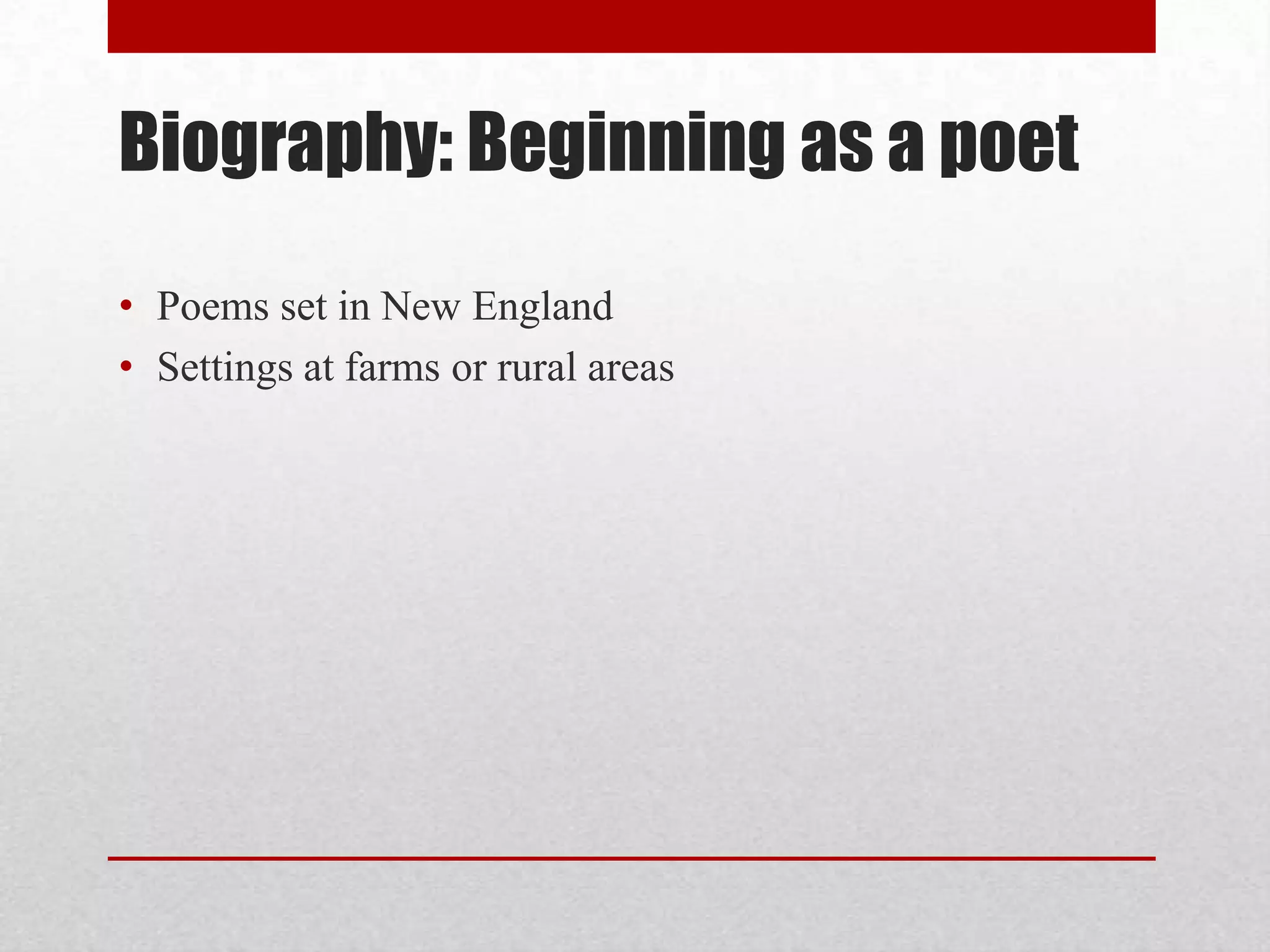 PowerPoint I - Robert Frost | PPTX