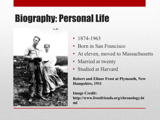 PowerPoint I - Robert Frost | PPTX