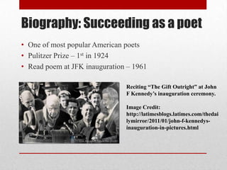 PowerPoint I - Robert Frost | PPTX