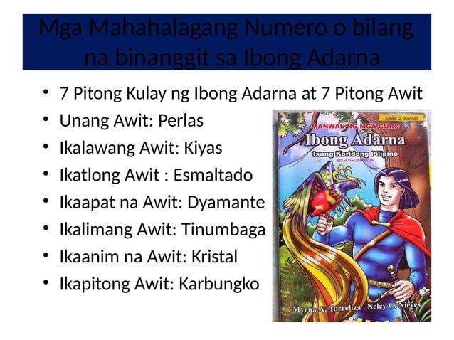 POWERPOINT IBONG ADARNA ARALIN 4.1.pptx
