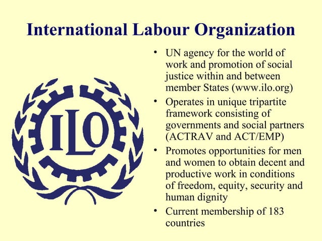 Power point ilo_and_core_labour_standards | PPT