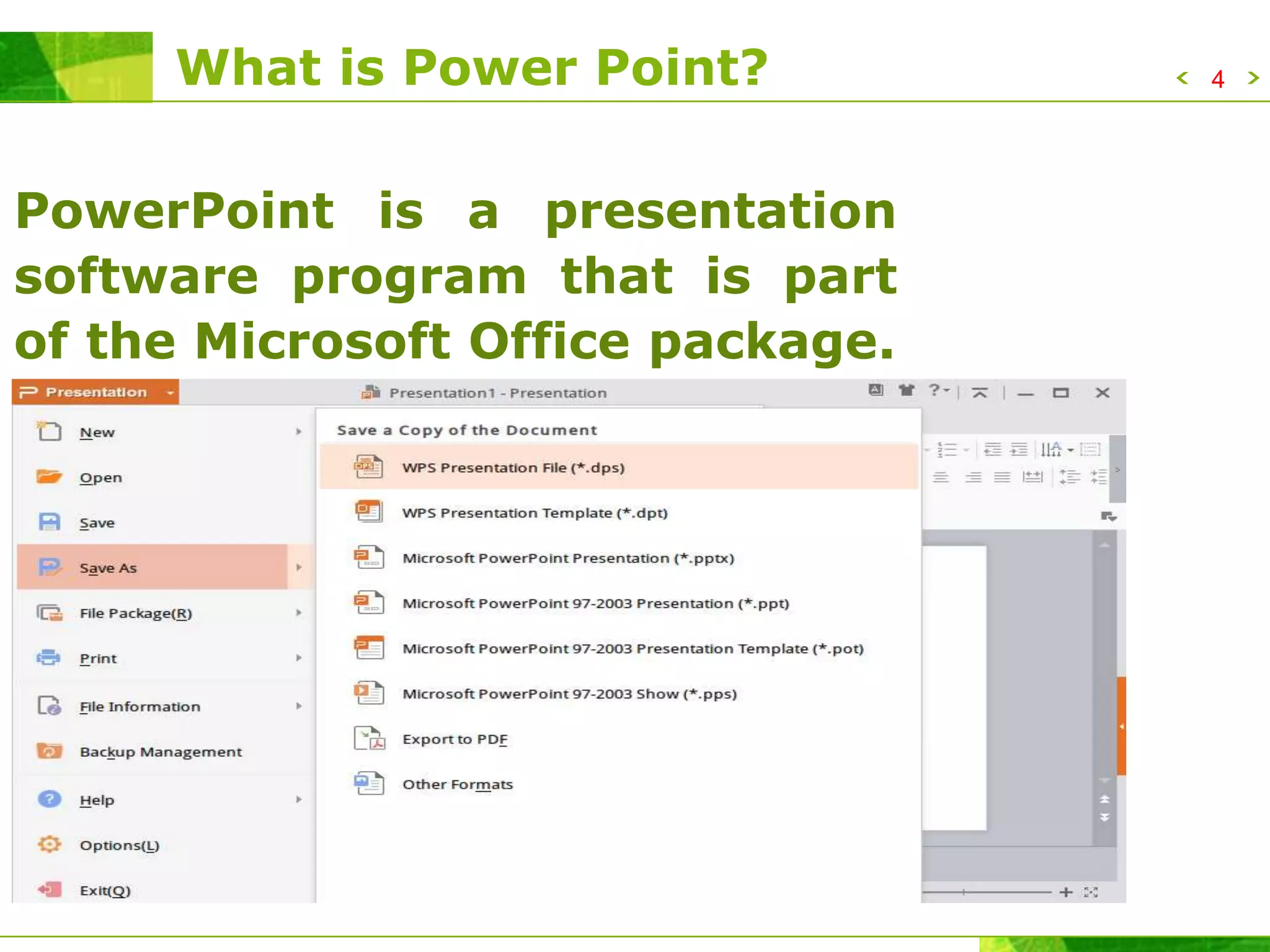 Power point impact | PPTX
