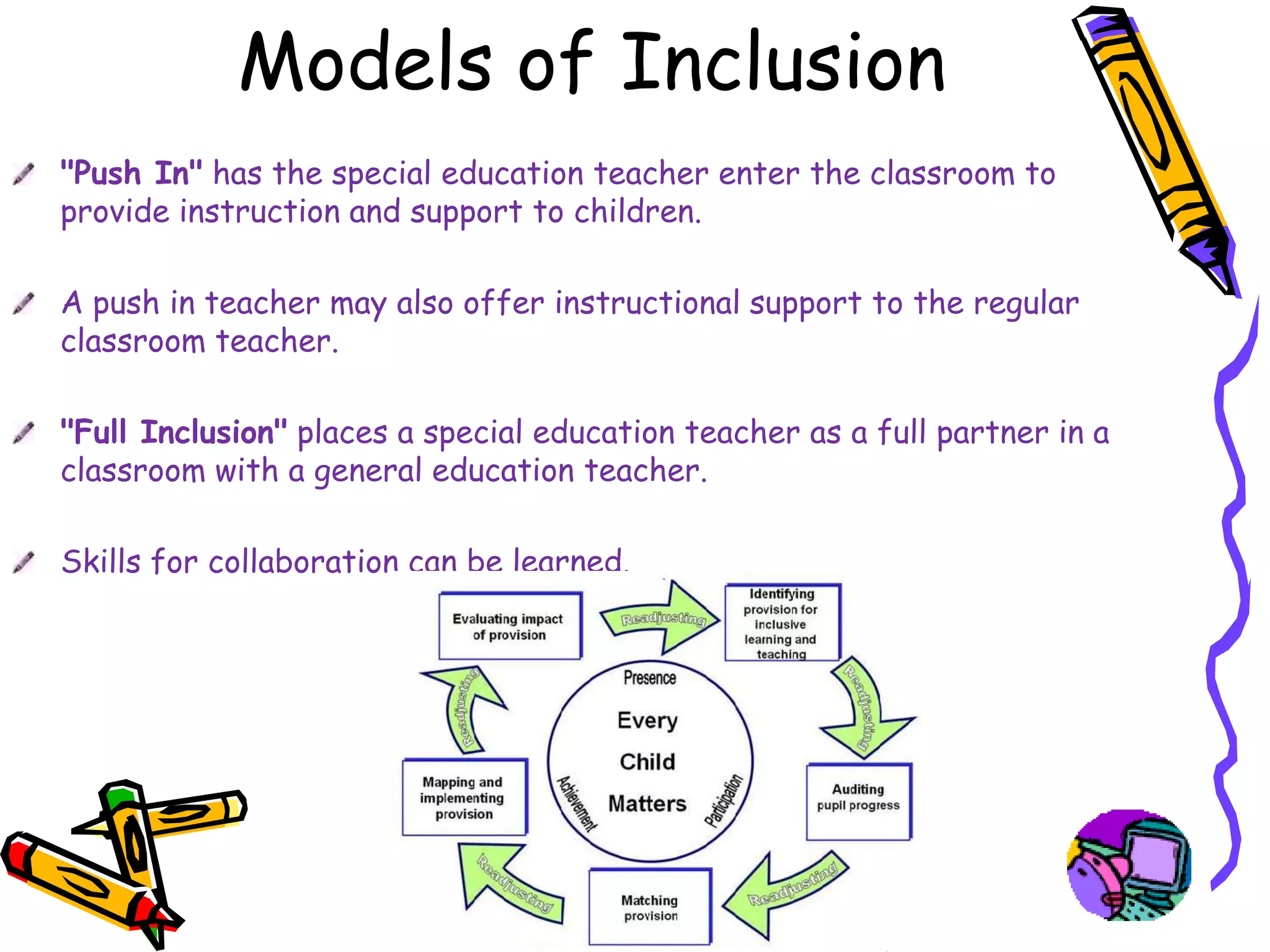 Powerpoint inclusion in the classroom final nancy schwarz english 2 ...