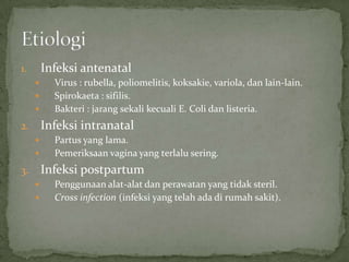 Power point infeksi neonatus | PPTX