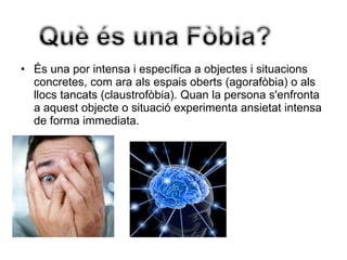 Powerpoint Les Fòbies | PPT