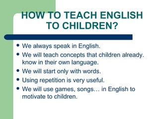 Powerpoint ingles | PPT