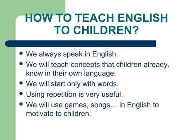 Powerpoint ingles | PPT