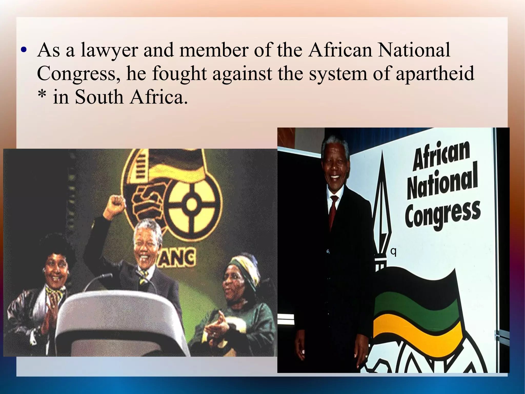 Power point ingles (nelson mandela) | ODP | Africa Travel | Travel ...
