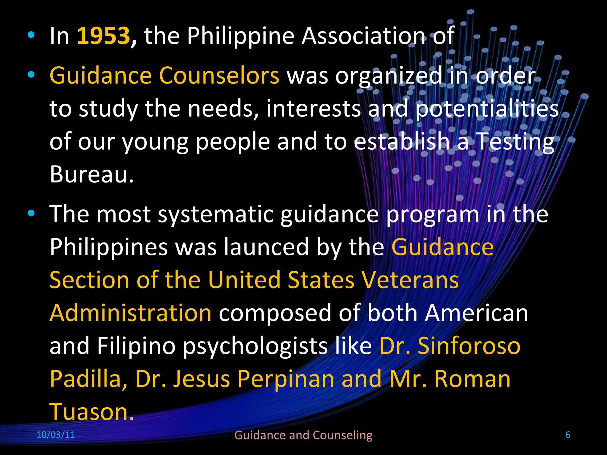 Organization and Administration in Guidance | PPT