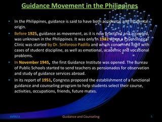 Organization and Administration in Guidance | PPT