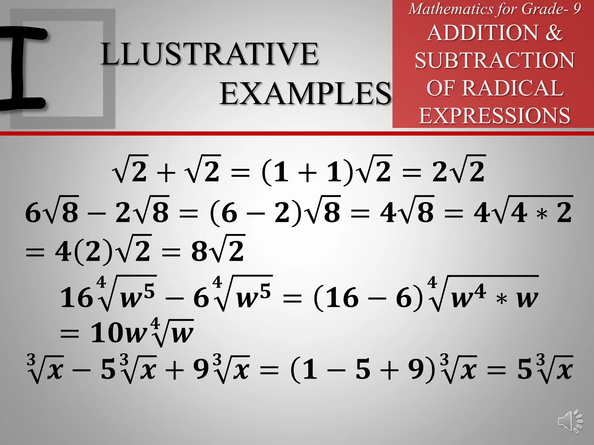 powerpoint in radicals for grade 9 .pptx
