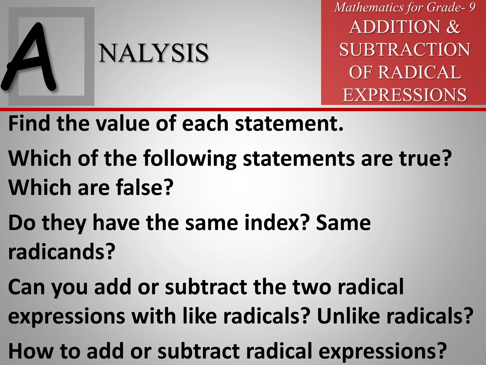 powerpoint in radicals for grade 9 .pptx