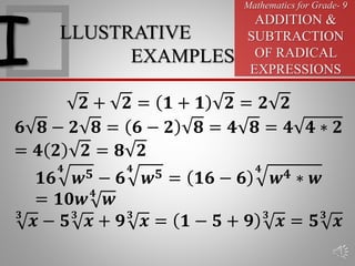 powerpoint in radicals for grade 9 .pptx