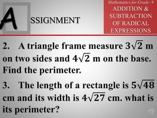 powerpoint in radicals for grade 9 .pptx