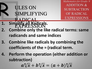 powerpoint in radicals for grade 9 .pptx