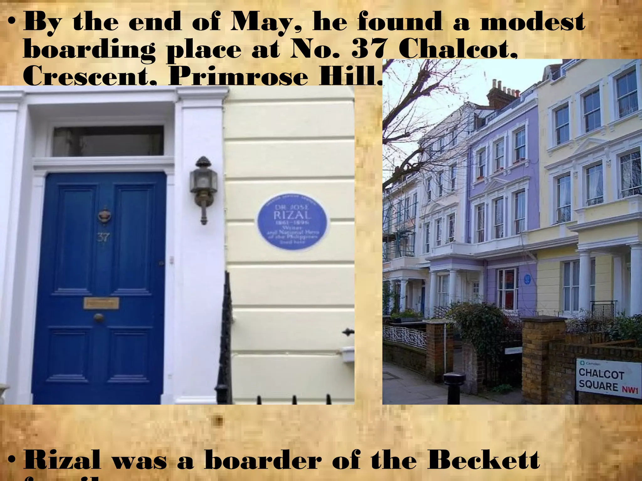 Chapter 14: Rizal in London | PPT