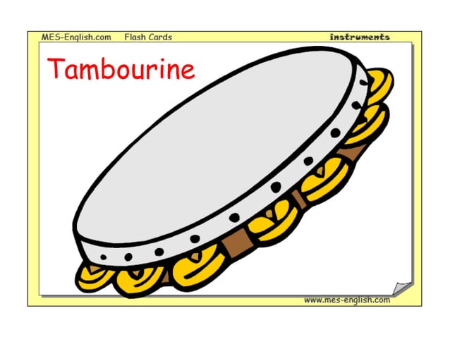Powerpointinstruments english | PPT | Music | Entertainment