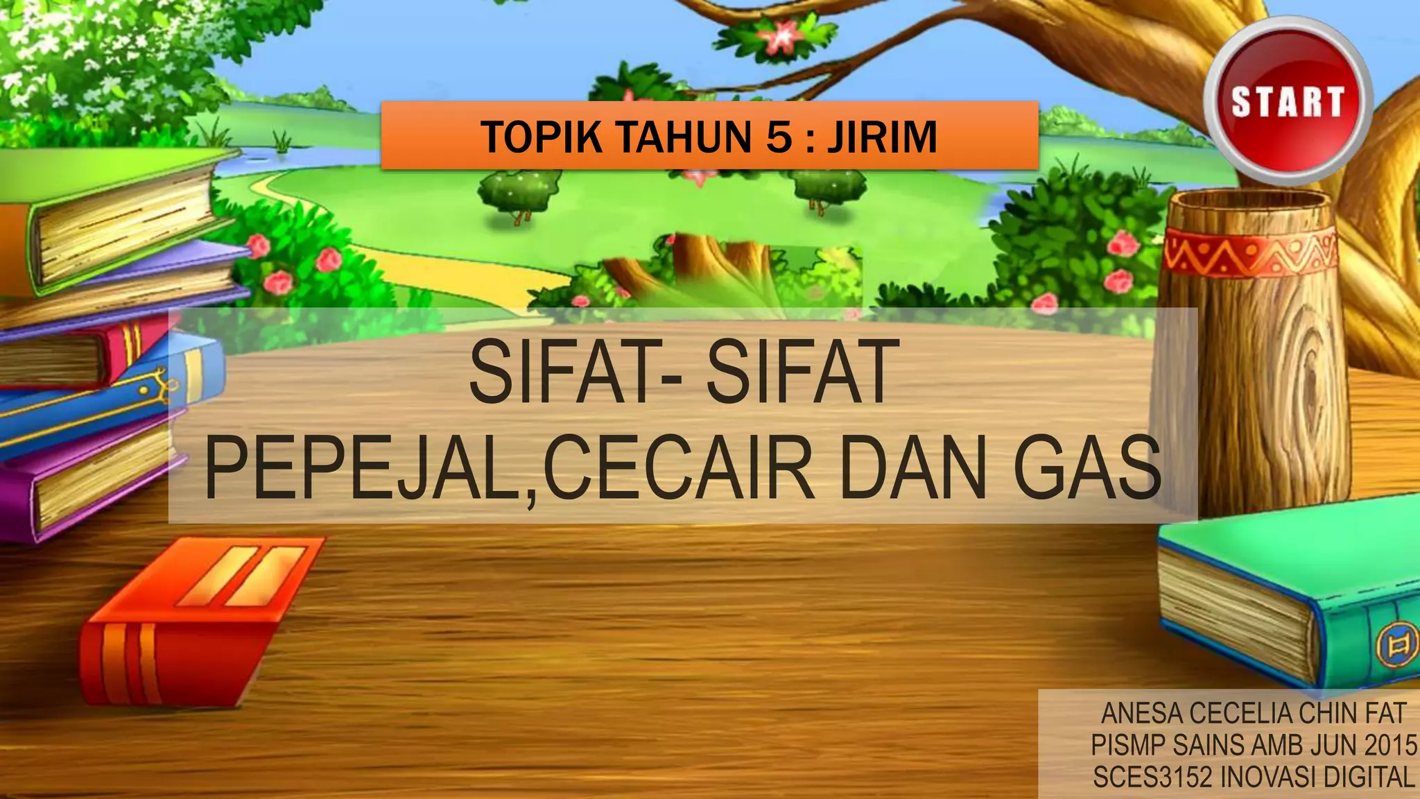 Powerpoint interaktif- sifat- sifat jirim tahun 5 | PPTX