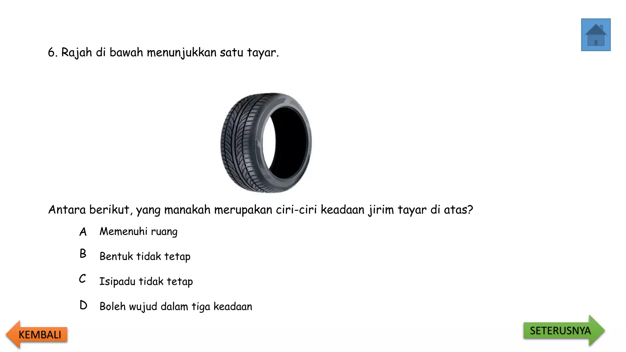 Powerpoint interaktif- sifat- sifat jirim tahun 5 | PPTX