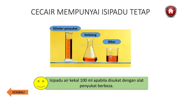 Powerpoint interaktif- sifat- sifat jirim tahun 5 | PPT