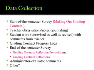 Contract Grading PowerPoint | PPT