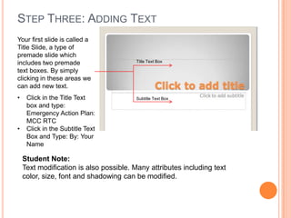 PowerPoint User Introduction | PPSX