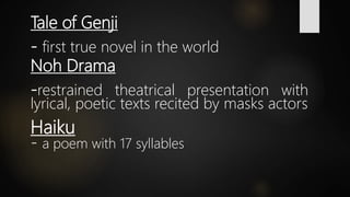 Introduction to Japanese Literature | PPTX