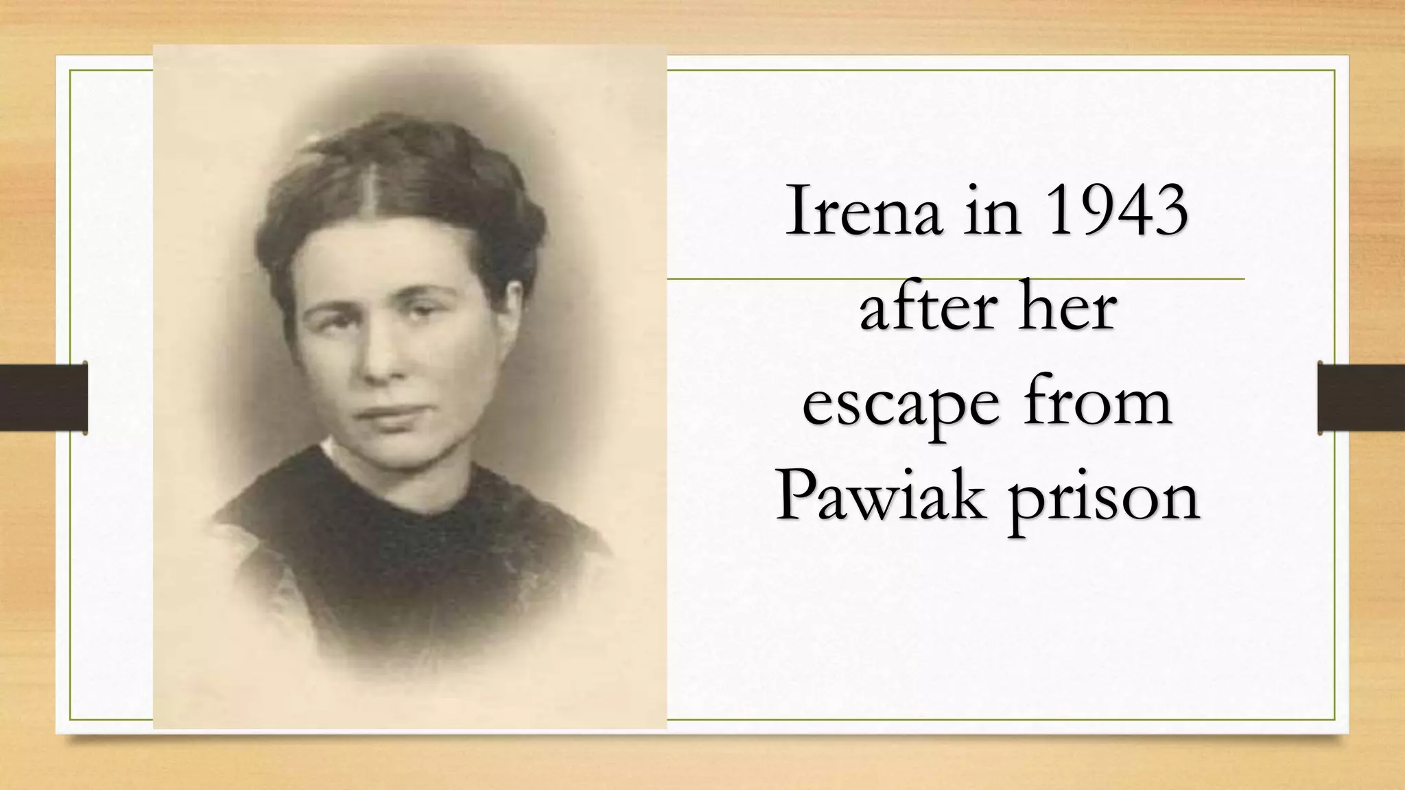 Power point irena sendler | PPTX