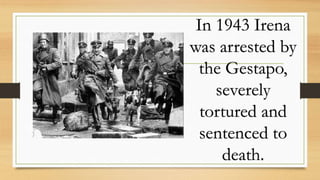 Power point irena sendler | PPTX
