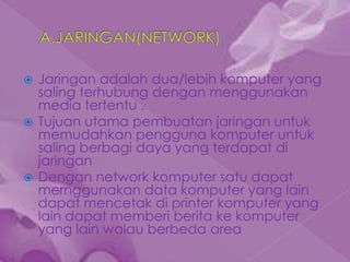 Power point jaringan | PPT