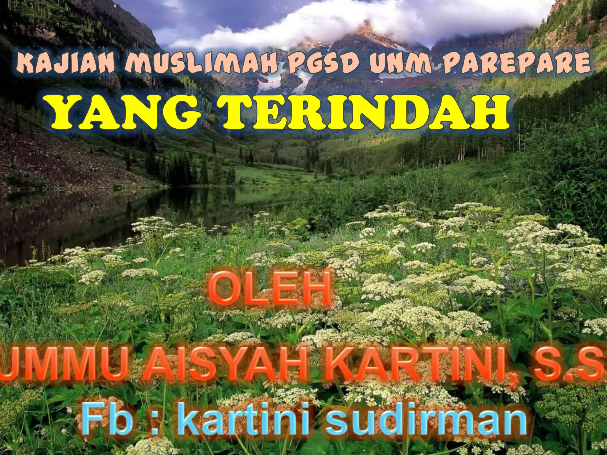 Powerpoint kamat keindahan surga | PPT