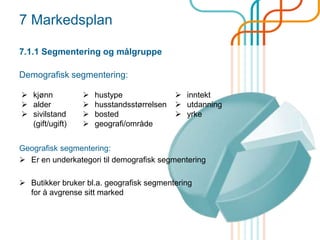 OPPSTART Powerpoint kapittel 7 markedsplan intro og 7.1 marked | PPTX
