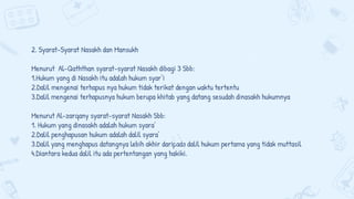 Power Point ulumul Qur'an (Nasakh- .pptx | Free Download