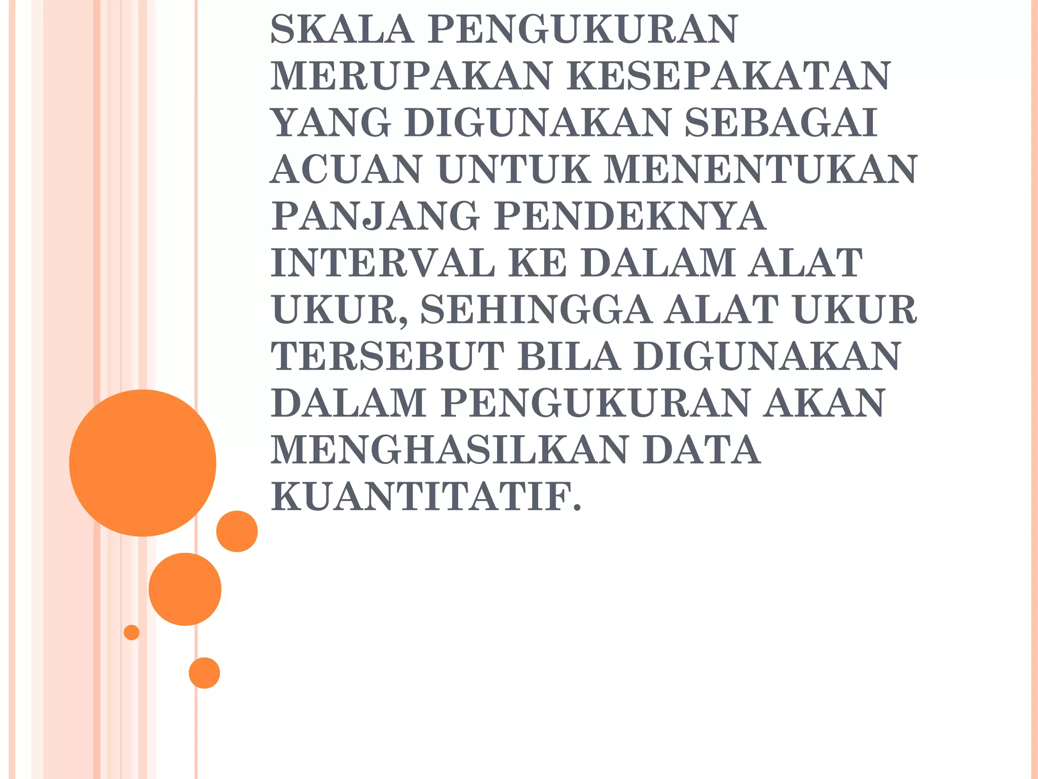skala pengukuran | PPT