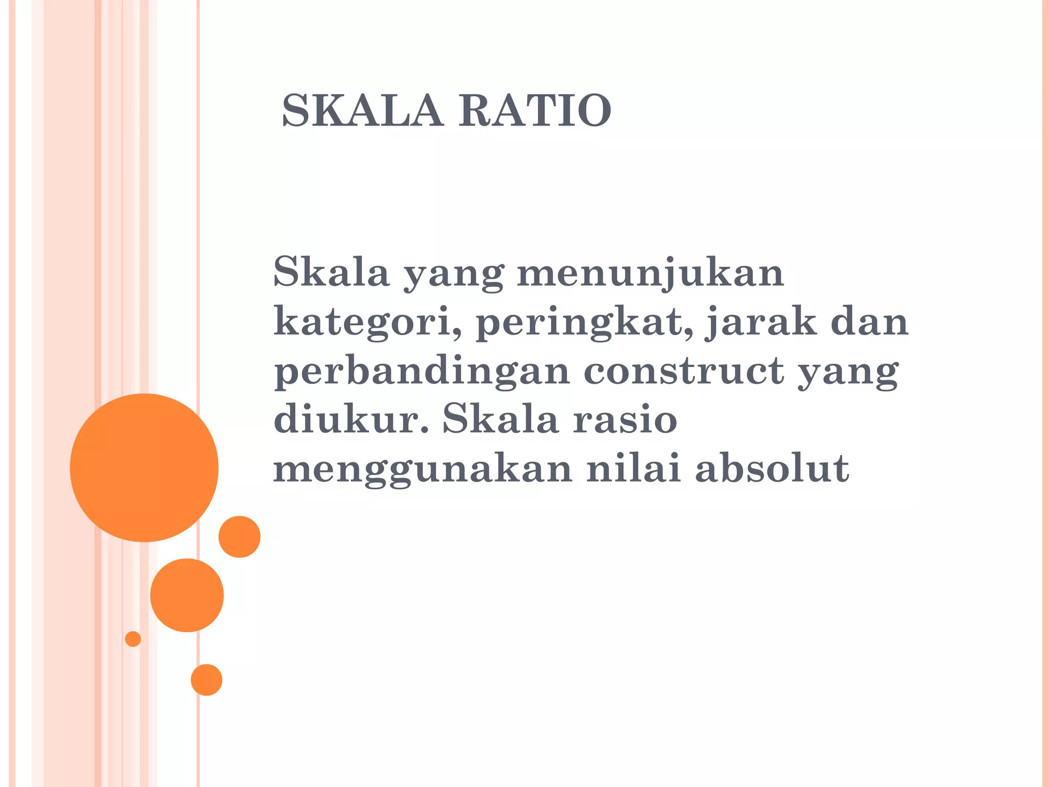 skala pengukuran | PPT