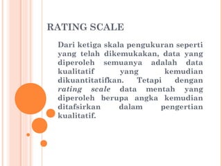 skala pengukuran | PPT