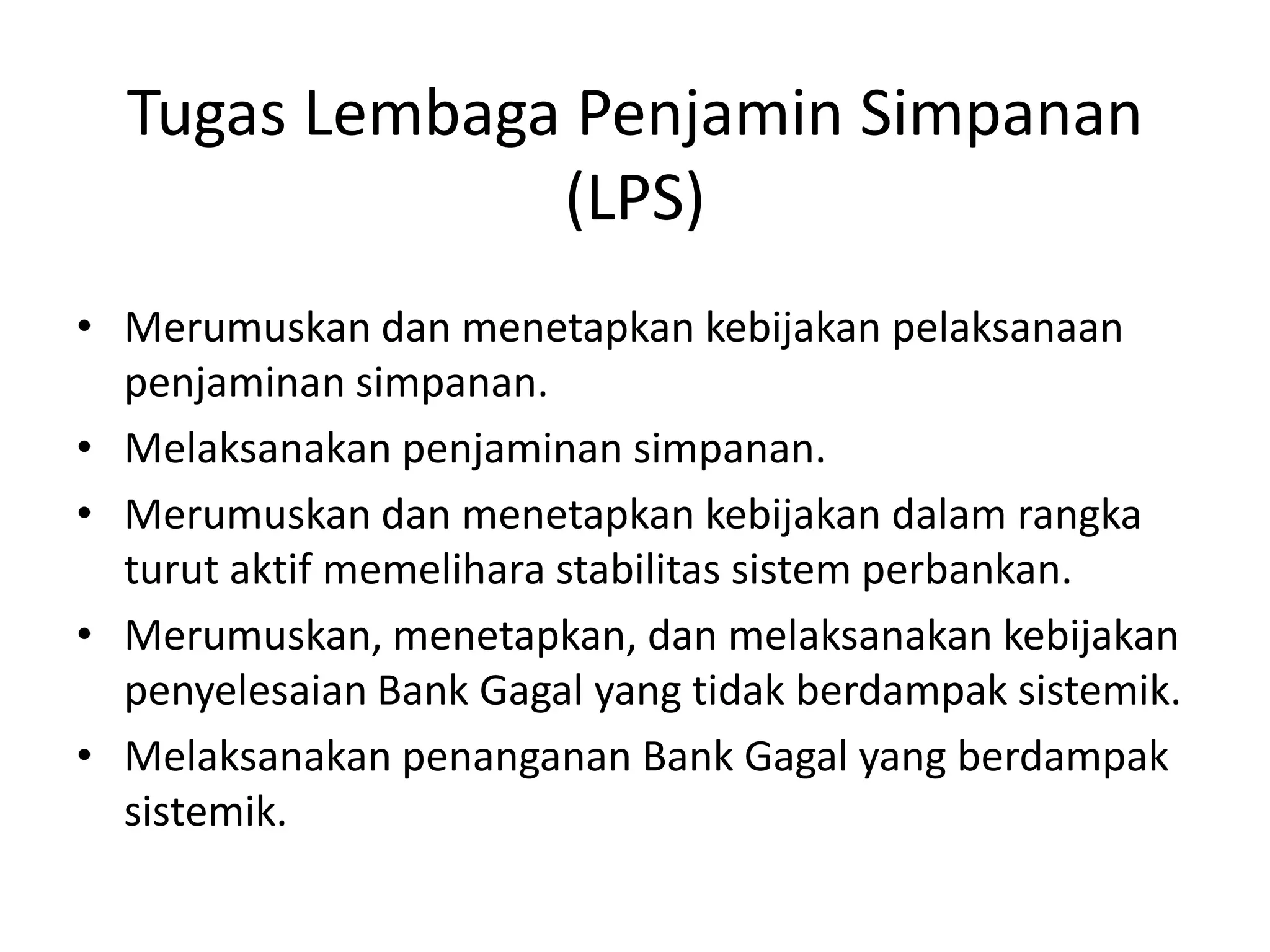 Power point kelompok 1 lembaga penjamin simpanan kelas e f pagi.ppt