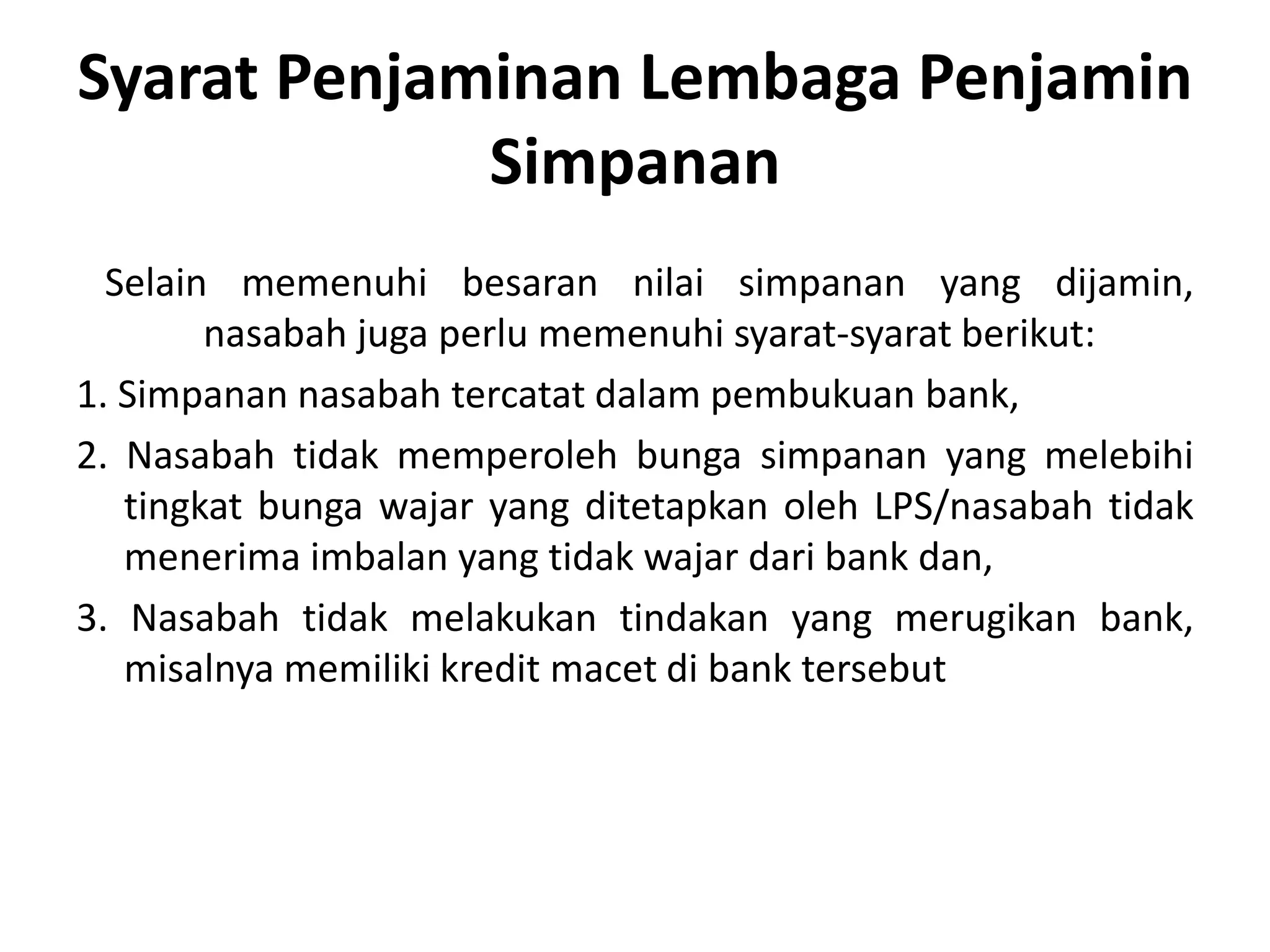 Power point kelompok 1 lembaga penjamin simpanan kelas e f pagi.ppt