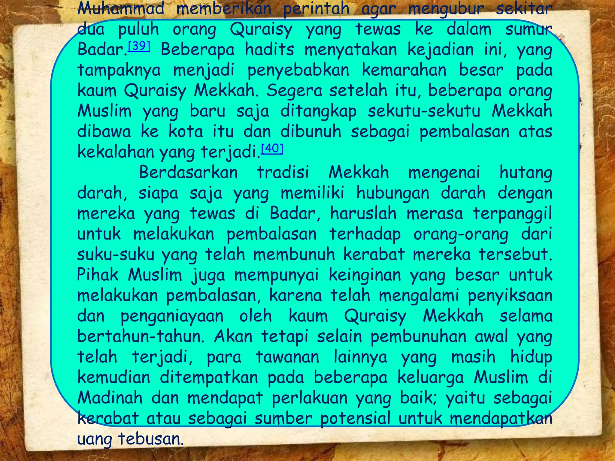 PERANG BADAR | PPTX