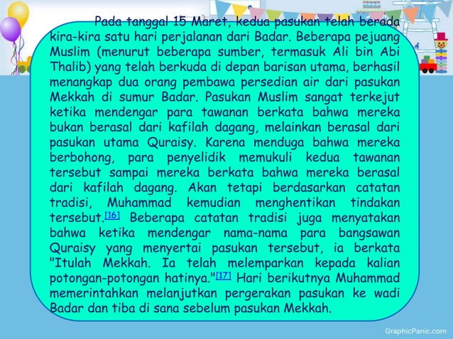 PERANG BADAR | PPTX
