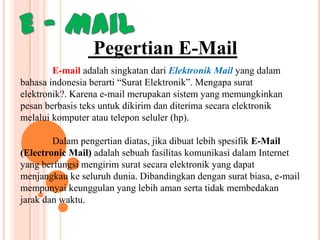 E - Mail | PPTX