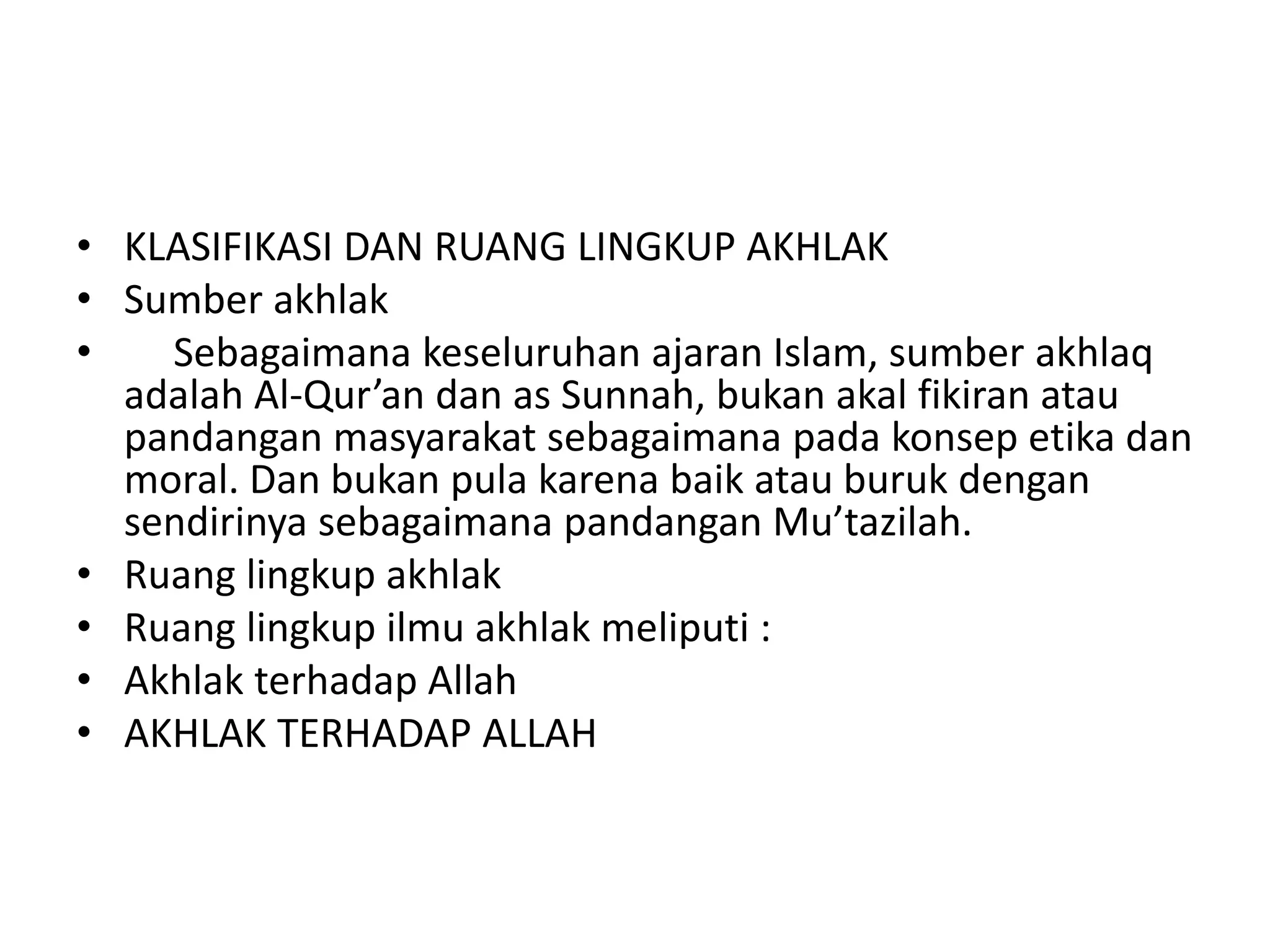 kerangka dasar agama islam | PDF