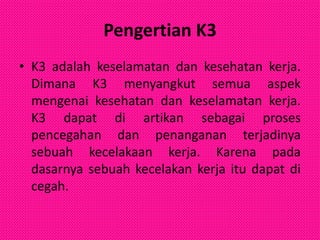 POWER POINT Kesehatan dan keselamatan kerja.pptx