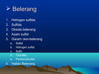 Power point kimia nitrogen dan oksigen | PPT