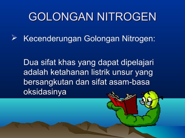 Power point kimia nitrogen dan oksigen Power point kimia nitrogen dan oksigen