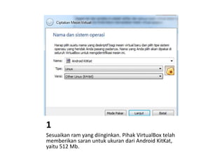 Instalasi Android 4.4 "KitKat" | PPTX