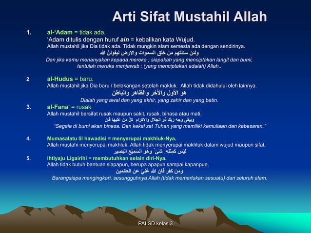 POWER POINT KLS 3 PAI SD ISLAM SMESTER 2 (DUA).ppt