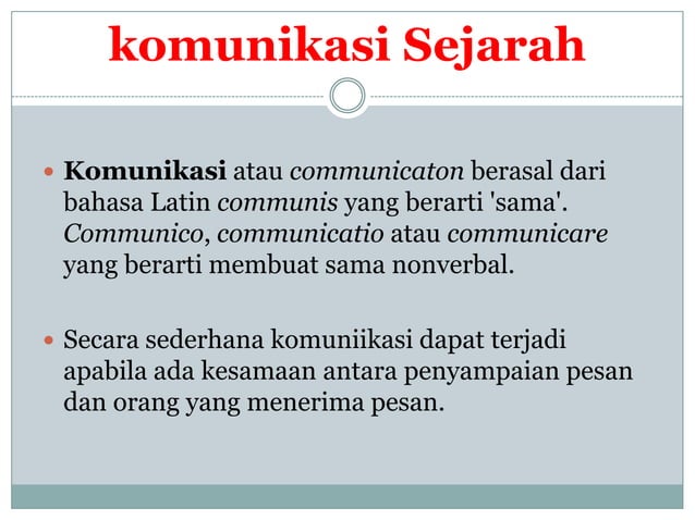 Powerpoint komunikasi | PPTX