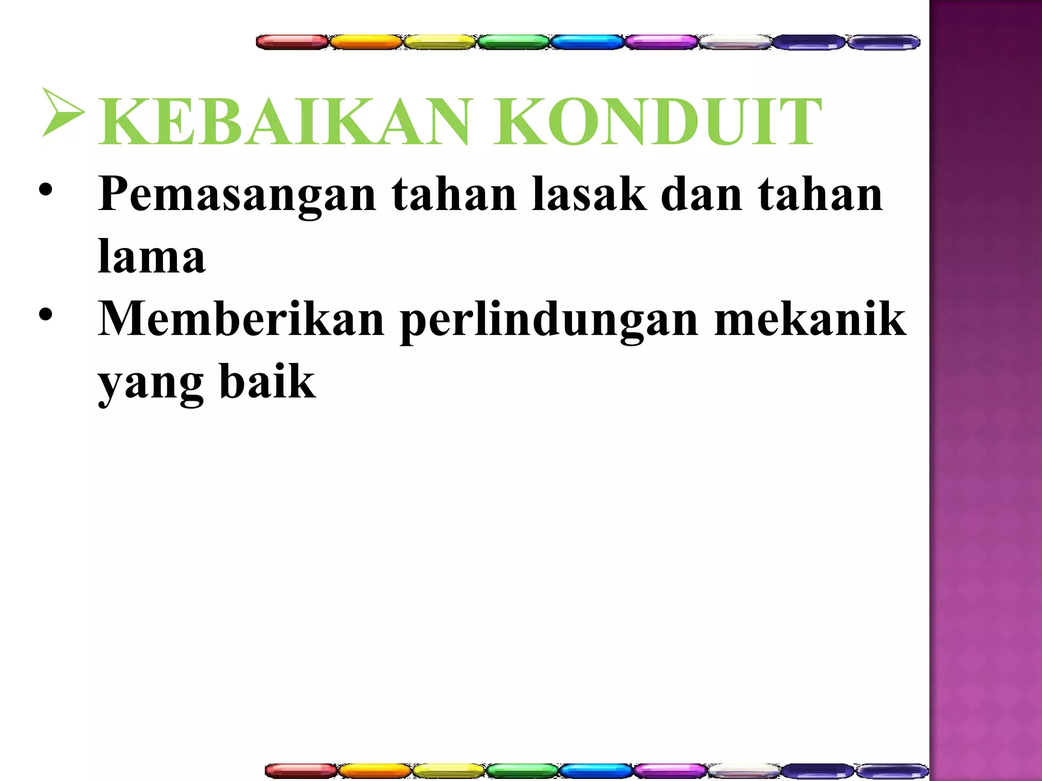 Power point konduit | PPT