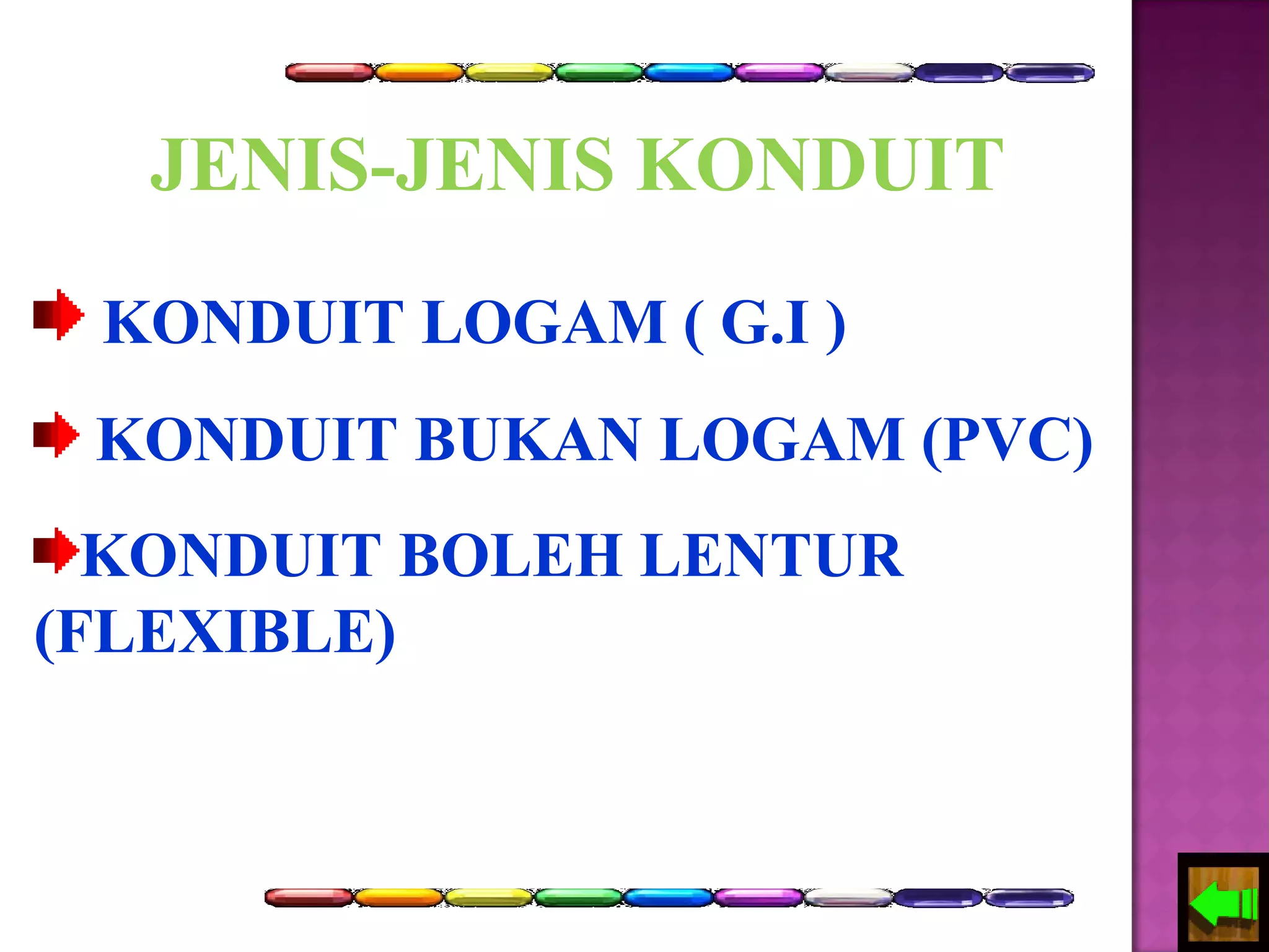 Power point konduit | PPT
